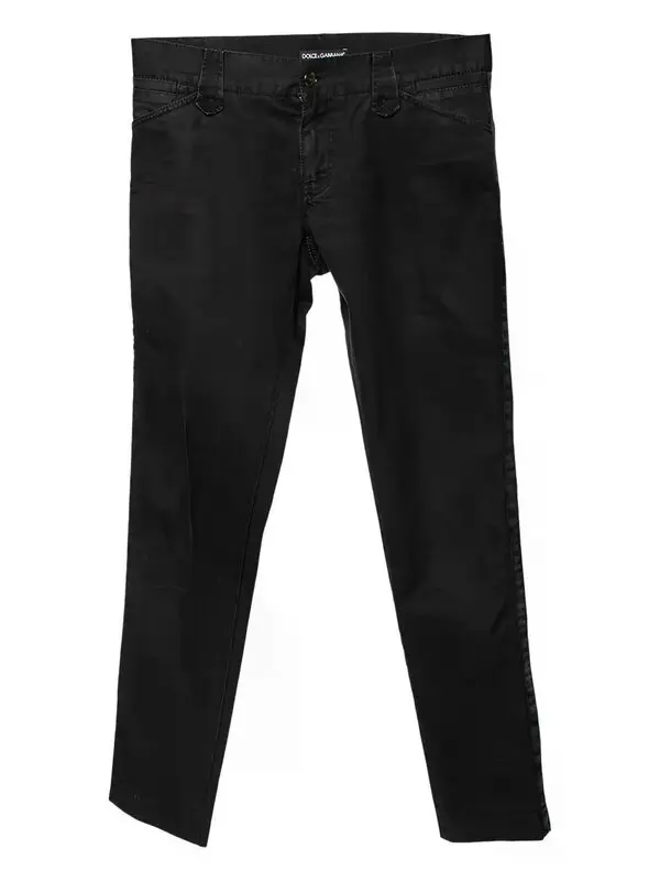 Dolce & Gabbana Logo Plaque Pocket Trousers