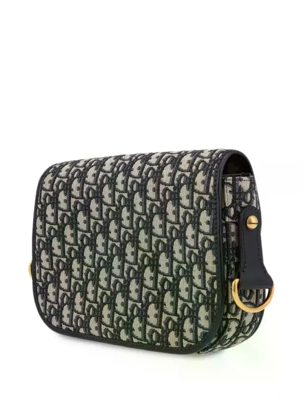 Dior 2018 Trotter Flap Shoulder Bag - Blue