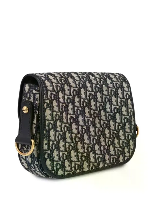 Dior 2018 Trotter Flap Shoulder Bag - Blue