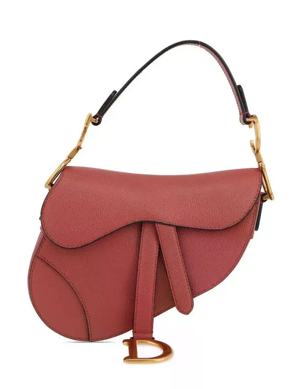 Dior Mini Saddle Shoulder Bag - Pink