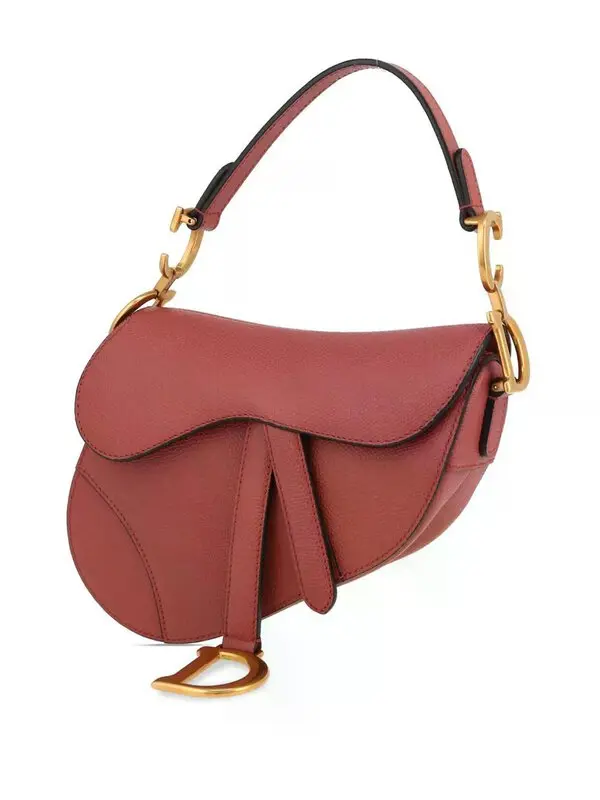 Dior Mini Saddle Shoulder Bag - Pink
