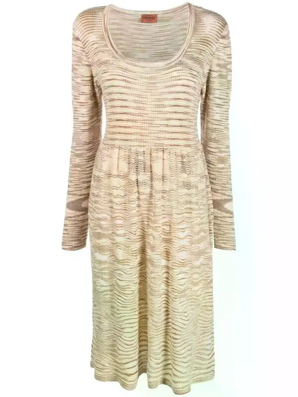Missoni 2000s Woven Flared Dress