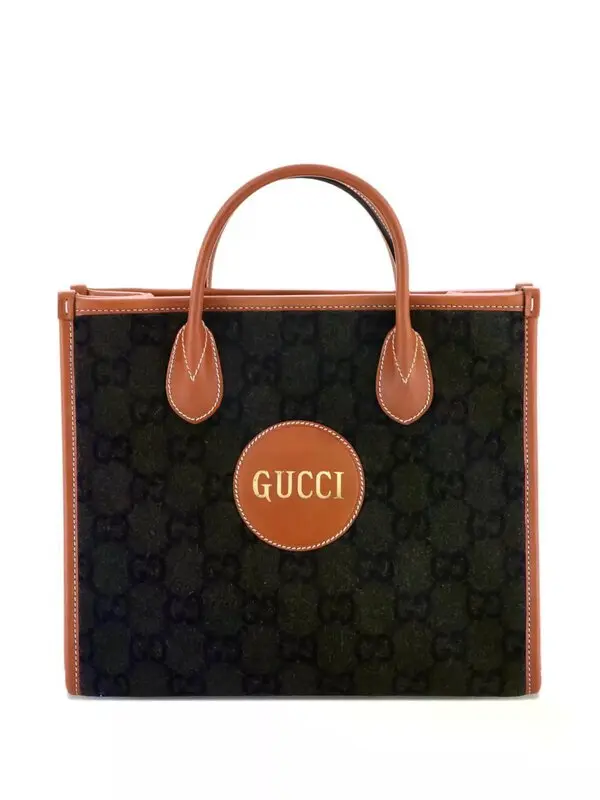 Gucci Off The Grid Gg Wool Small Tote Bag