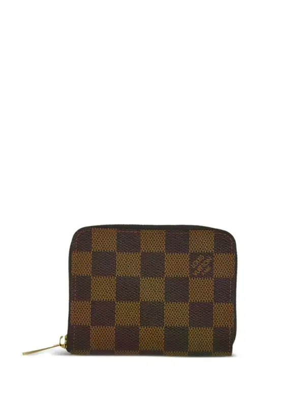 LOUIS VUITTON 2014 Zippy Coin Purse - Brown