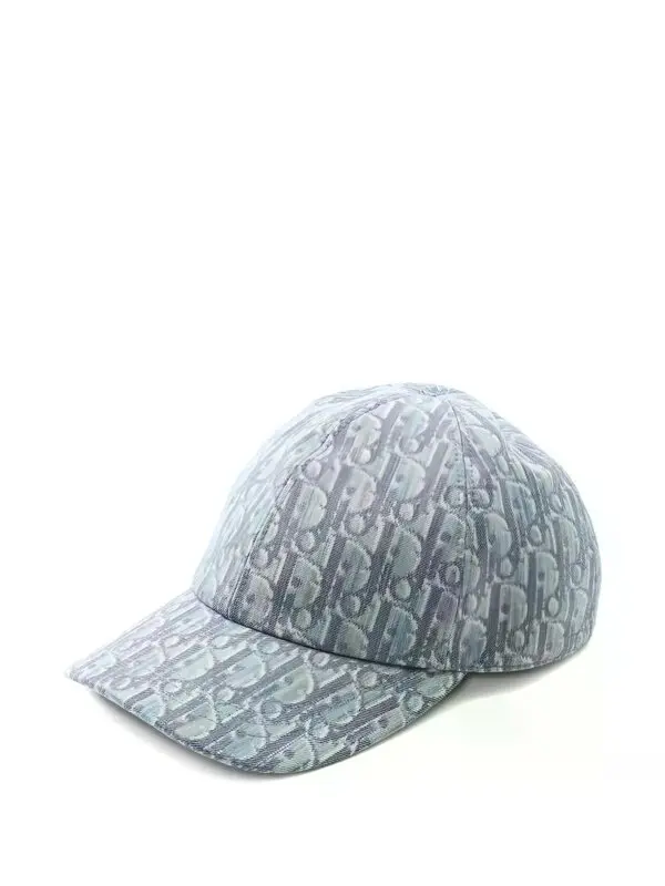 Dior Monogram Canvas Cap - Blue