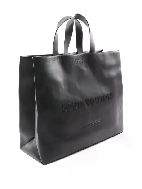 LOUIS VUITTON 2010's Embossed Shopper Tote