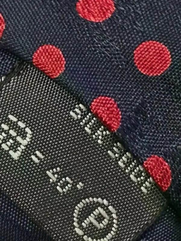 Ermenegildo Zegna Polka-dot Silk Neck Tie - Blue