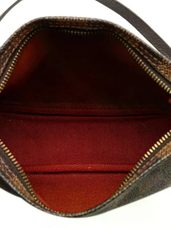 LOUIS VUITTON Damier Ebene Trousse Pochette Handbag