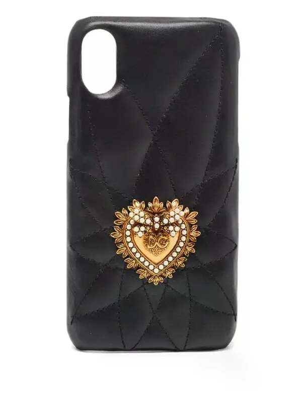 Dolce & Gabbana Sacred Heart Iphone X Case - Black