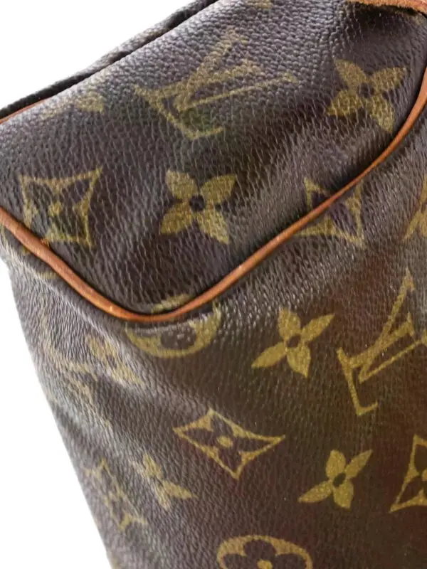 LOUIS VUITTON Speedy Mini Hl Handbag Monogram Canvas Satchel