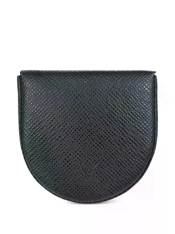 LOUIS VUITTON 2003 Porte Monet Cuvette Coin Purse - Black