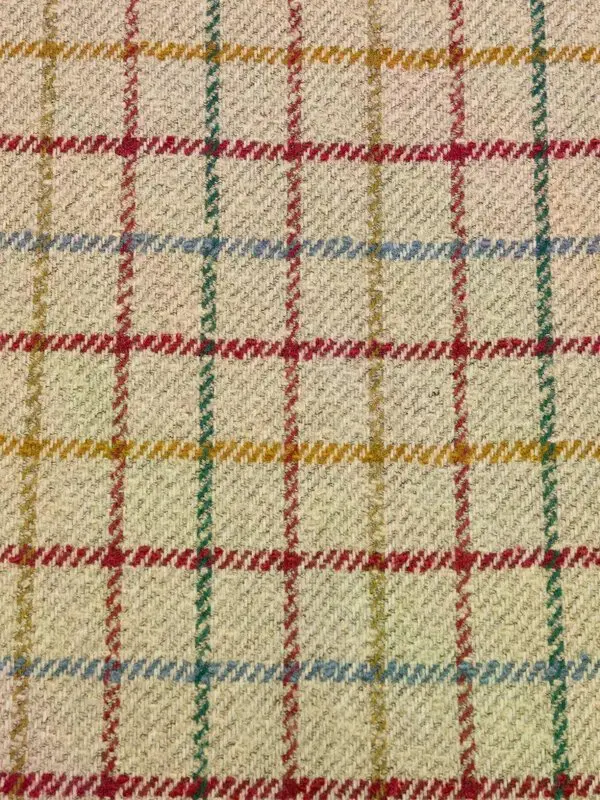 Valentino Garavani 1980s Checked Scarf