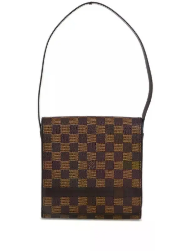 LOUIS VUITTON 2002 Mini Tribeca Handbag - Brown