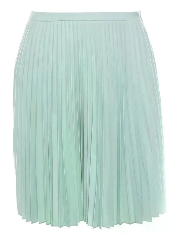 CHRISTOPHER KANE Pleated Wool Mini Skirt