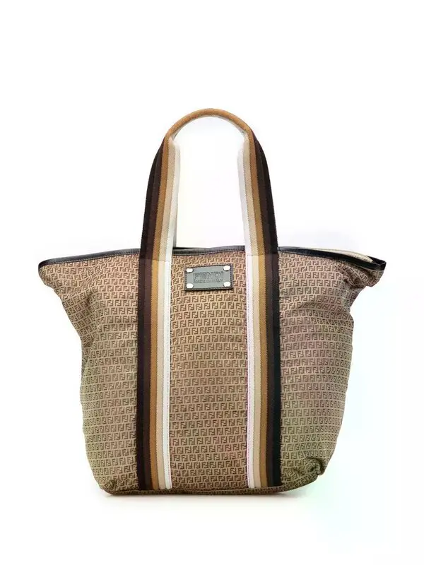 Fendi Micro Zucchino Nylon Tote Bag