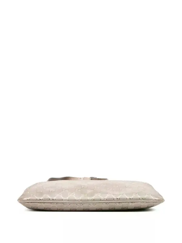Gucci Gg Imprime Crossbody Bag - Gold