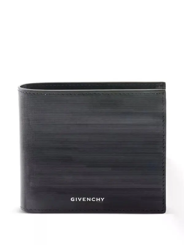 Givenchy 2020s 4g Leather Wallet - Black