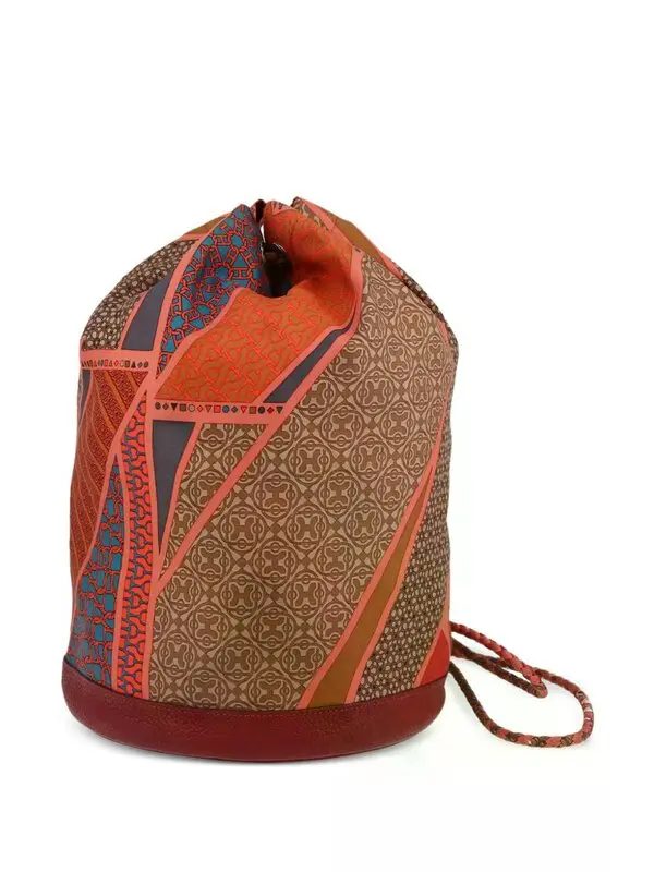 Hermès Pre-owned Soie Cool Drawstring Bucket Bag