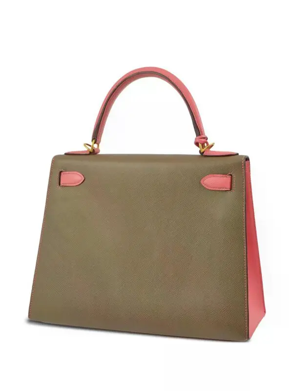 Hermès 2018 Kelly 28 Sellier Two-way Bag - Grey