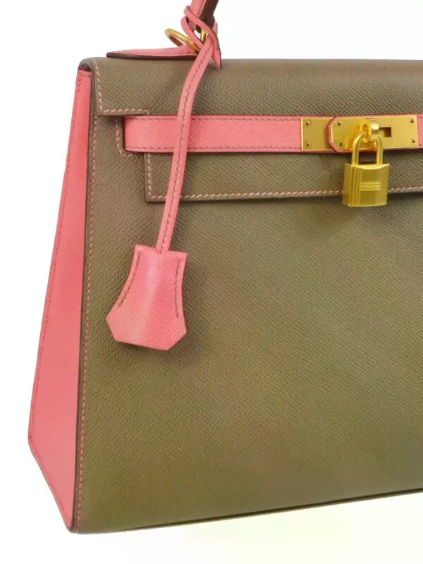 Hermès 2018 Kelly 28 Sellier Two-way Bag - Grey