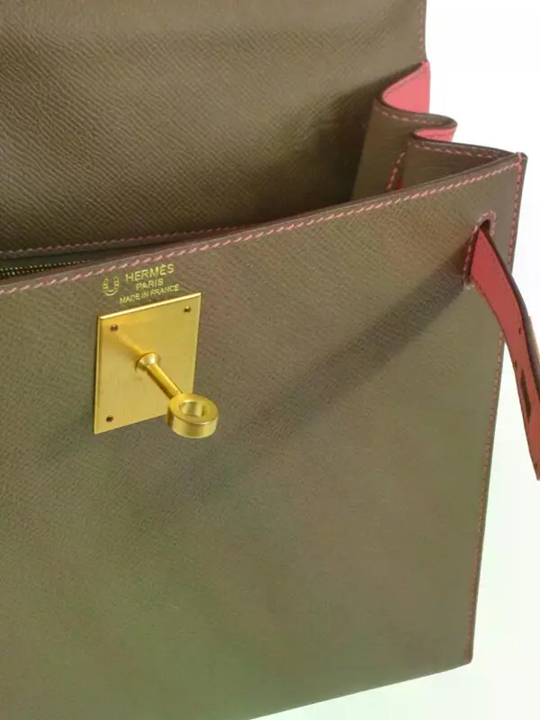 Hermès 2018 Kelly 28 Sellier Two-way Bag - Grey