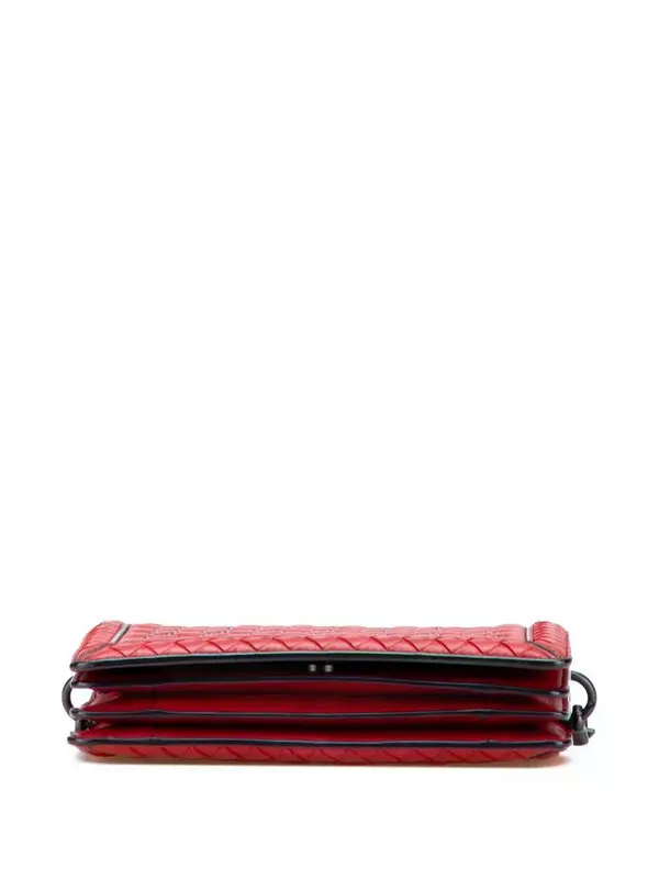 Bottega Veneta Nappa Intrecciato Microstud Montebello Crossbody Bag