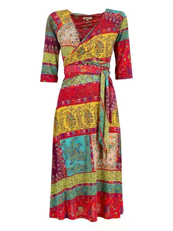 Etro Patterned Wrap Dress