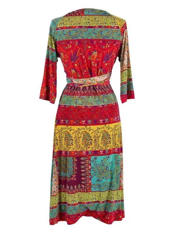 Etro Patterned Wrap Dress