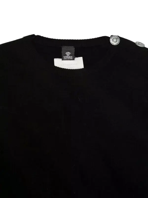 Versace 2005 Button-detail Sweater