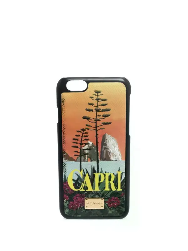 Dolce & Gabbana Capri Iphone 6 Case - Orange
