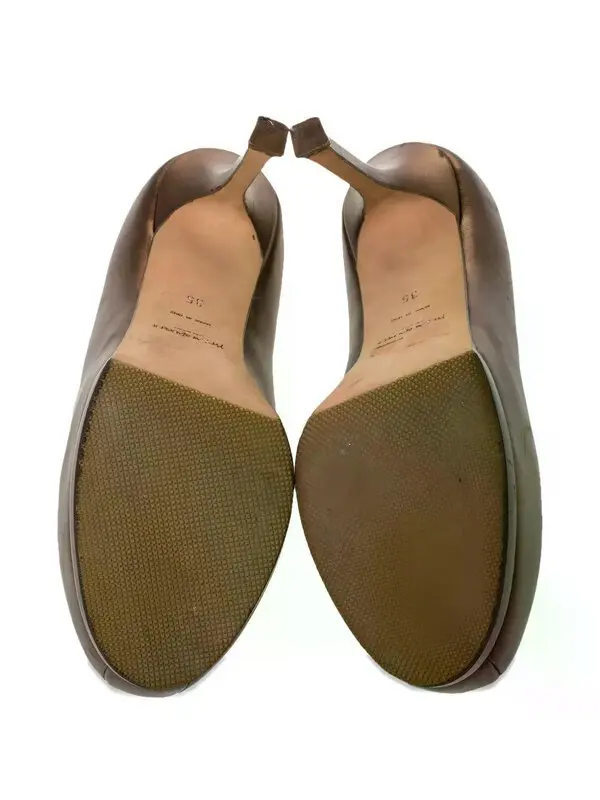 Saint Laurent Tribute Leather Heeled Pumps