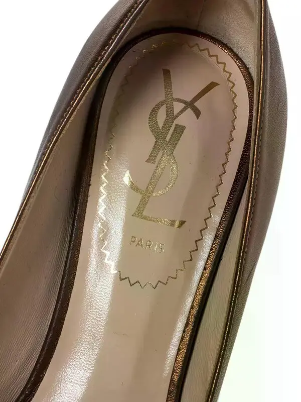 Saint Laurent Tribute Leather Heeled Pumps