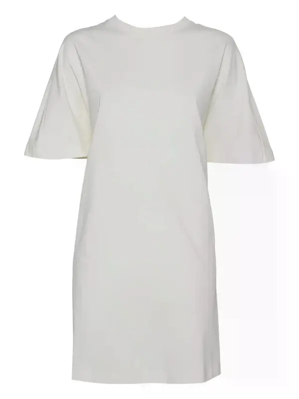 Balenciaga Short-sleeve Crew-neck T-shirt Mini Dress