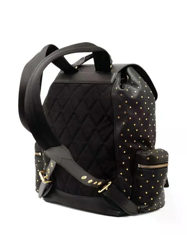 Burberry Leather Studded Rucksack Backpack