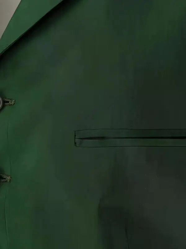 ROMEO GIGLI 1997 Single-breasted Waistcoat - Green