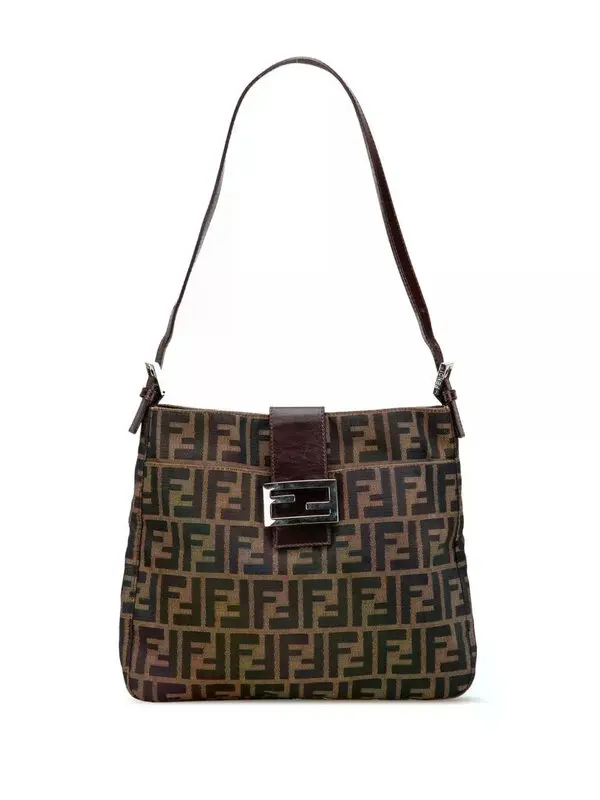 Fendi 20th Century Zucca Canvas Shoulder Bag