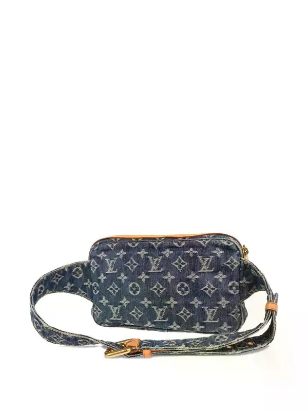 LOUIS VUITTON 2007 Monogram Denim Belt Bag