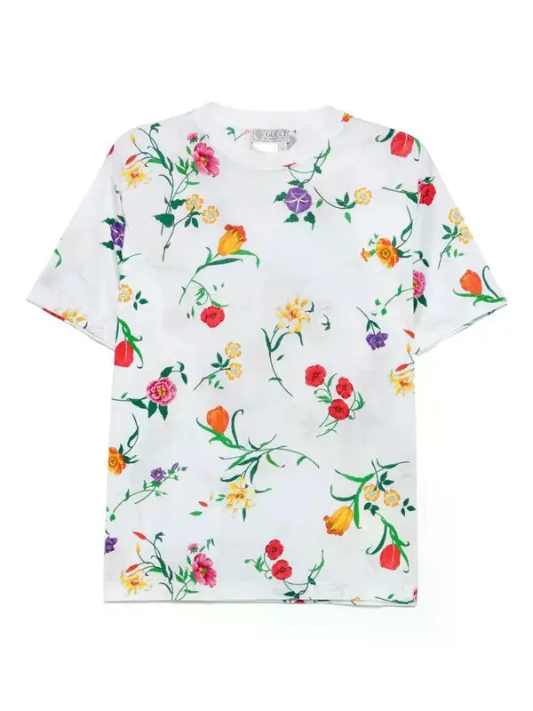 Gucci 1990-2000s Short-sleeves T-shirt - White