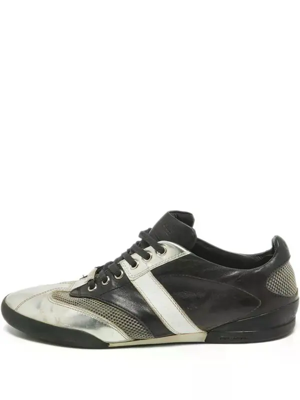 Dior Leather Lace-up Sneakers
