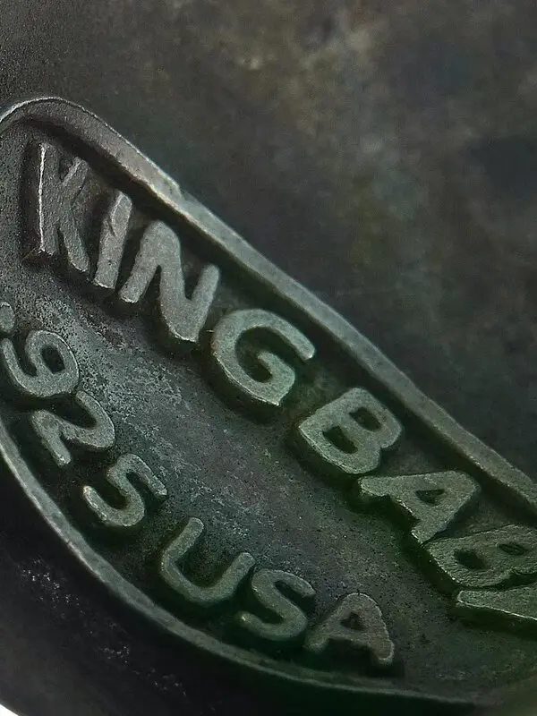 KING BABY STUDIO Sterling Turquoise Signet Ring