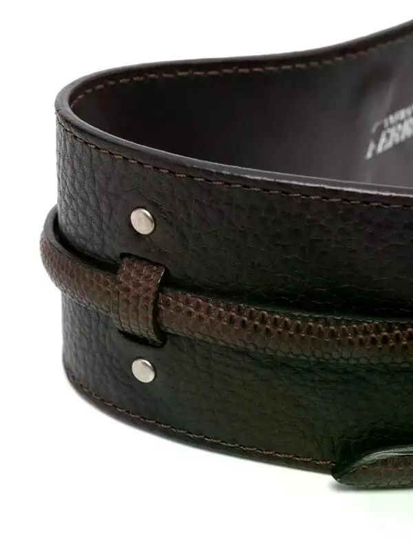 Gianfranco Ferre Snakeskin-effect Leather Belt