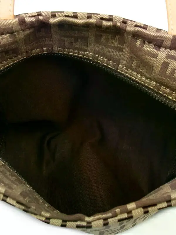 Fendi Zucchino Canvas Handbag