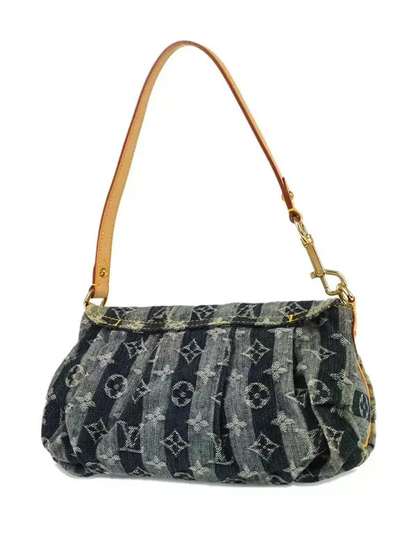 LOUIS VUITTON 2006 Mini Pleaty Raye Shoulder Bag