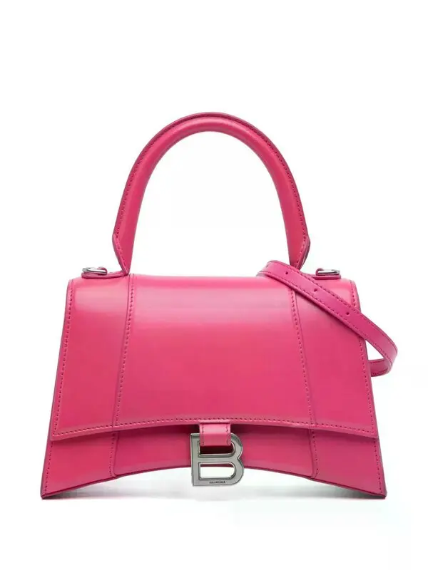 Balenciaga Small Hourglass Satchel - Pink