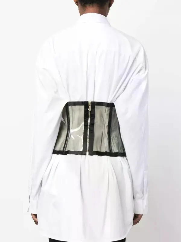Dolce & Gabbana 2000s Patent Leather Corset Belt