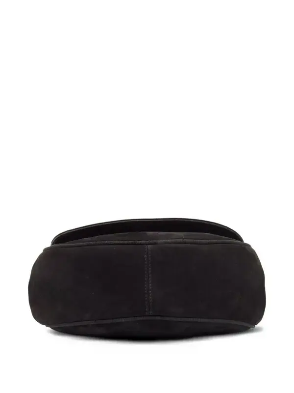 FERRAGAMO Suede Cross Body Bag