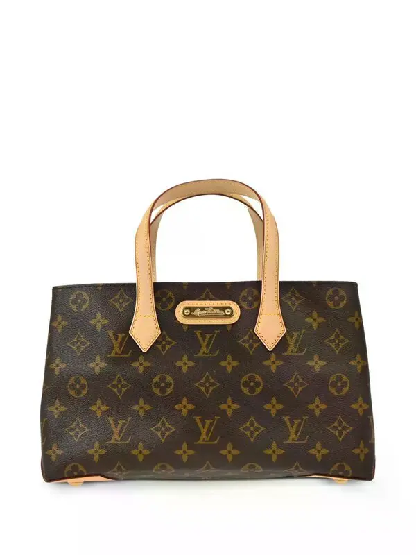 LOUIS VUITTON 2010 Wilshire Tote Bag - Brown