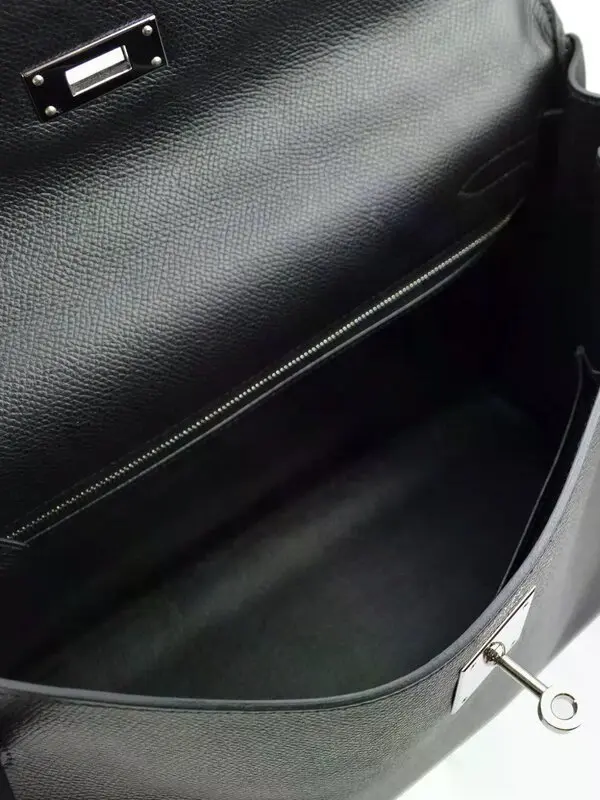 Hermès 2005 Kelly Retourne 32 Handbag - Black