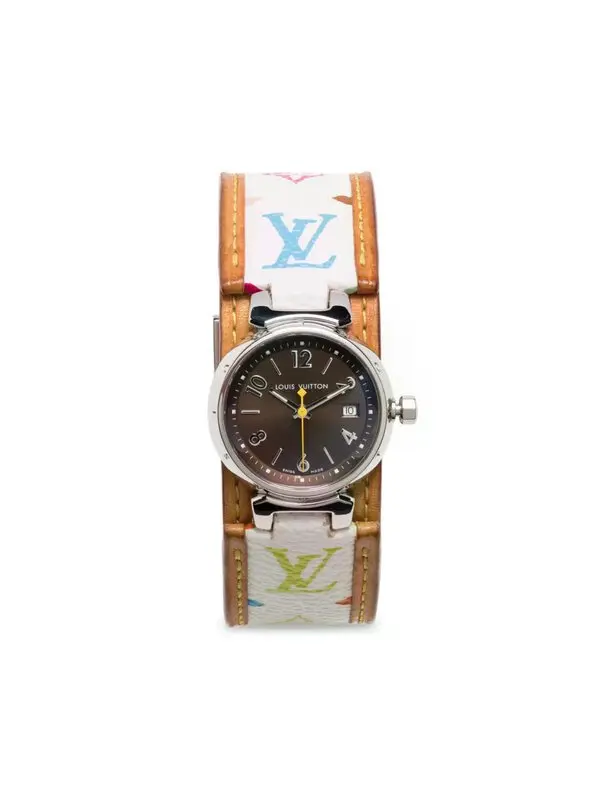 LOUIS VUITTON 2000s Tambour 24mm - White