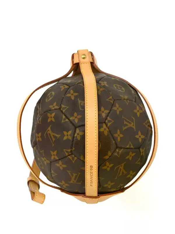 LOUIS VUITTON 1998 World Cup Memorial Monogram Football - Brown